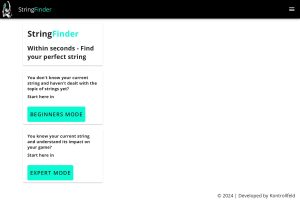 Stringfinder - String Zone
